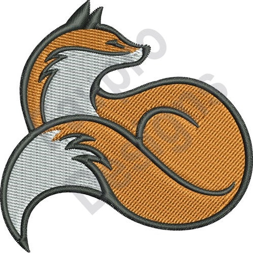 Fox Embroidery Design Download Embroidery Machine Embroidery - Etsy