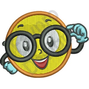 Happy Nerd - Machine Embroidery Design - Etsy