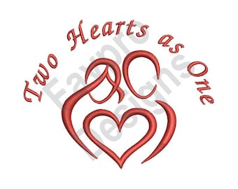 Two Hearts as One - Etsy