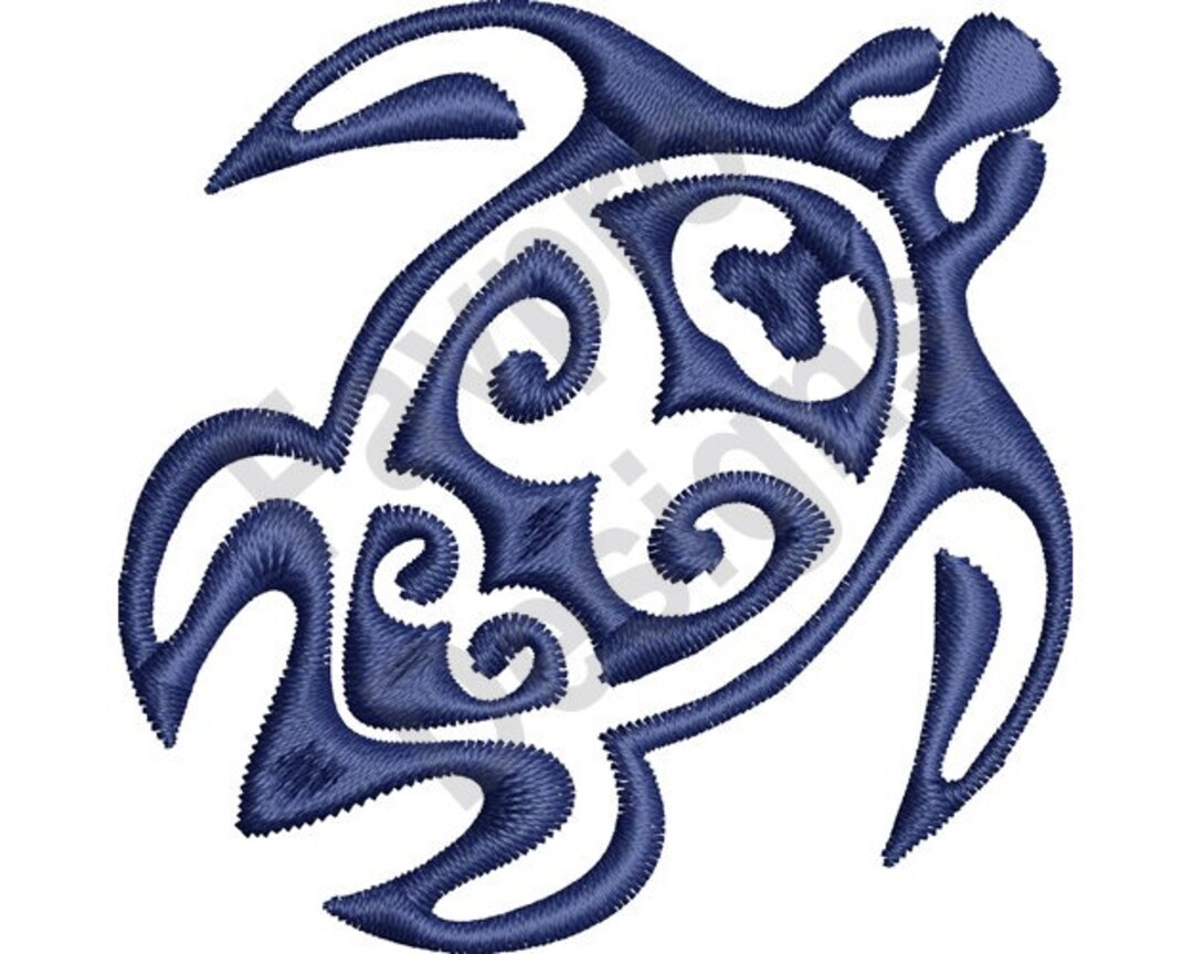 Turtle Outline - Machine Embroidery Design - Etsy