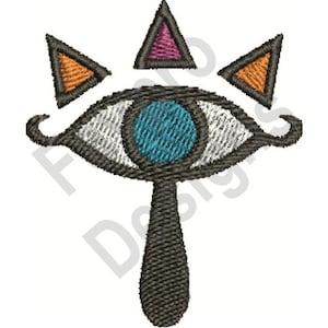 Zelda Eye - Machine Embroidery Design - Etsy