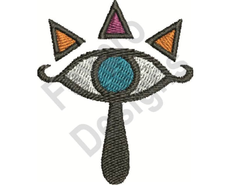 Zelda Eye Machine Embroidery Design | Etsy