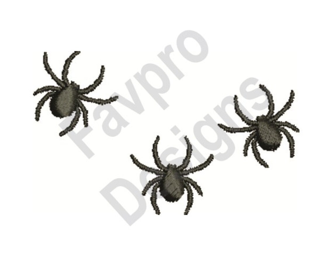 Small Spiders Machine Embroidery Design - Etsy