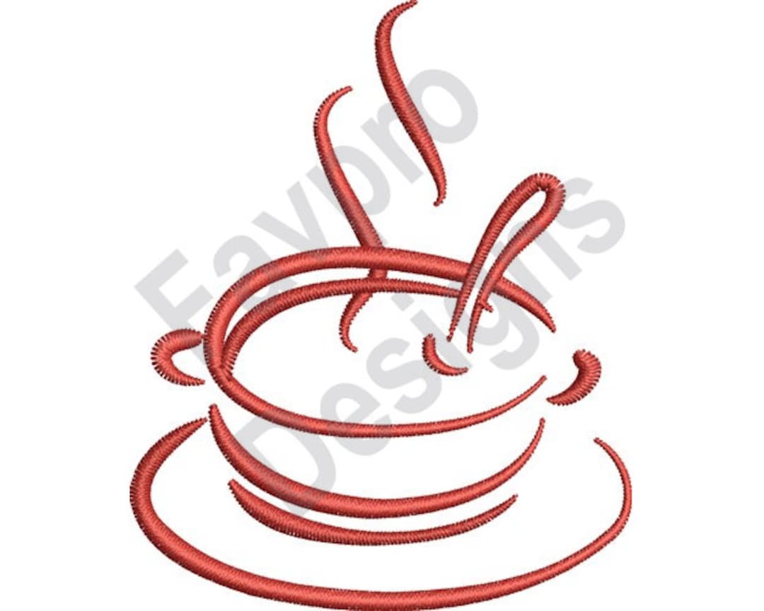 Soup Bowl - Machine Embroidery Design - Etsy