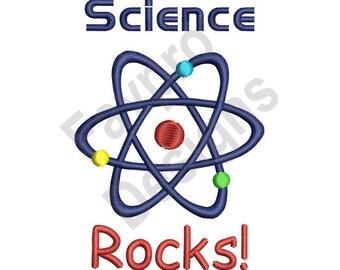 Chemistry Stuff Machine Embroidery Design Science Class - Etsy