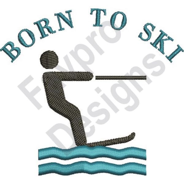 Ski Embroidery - Etsy