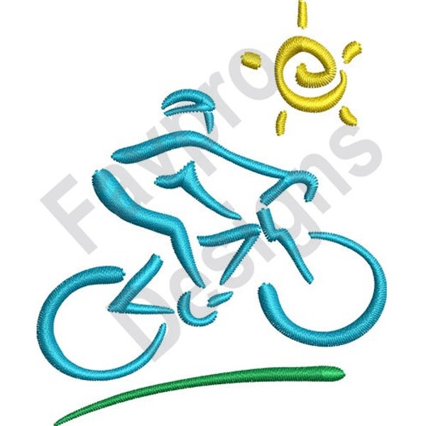 Bike Embroidery - Etsy
