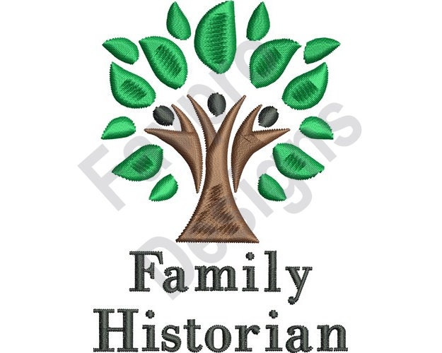 Family Tree Machine Embroidery Design - Etsy