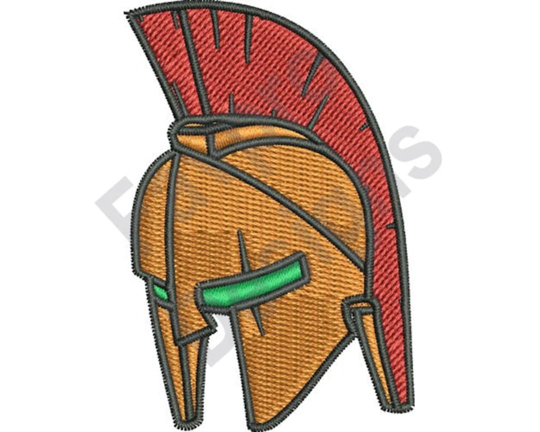 Gladiator Helmet - Machine Embroidery Design - Etsy