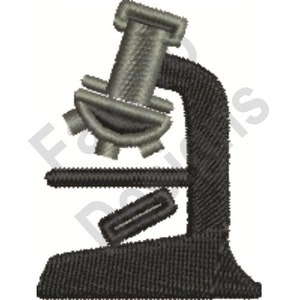 Microscope - Machine Embroidery Design - Etsy