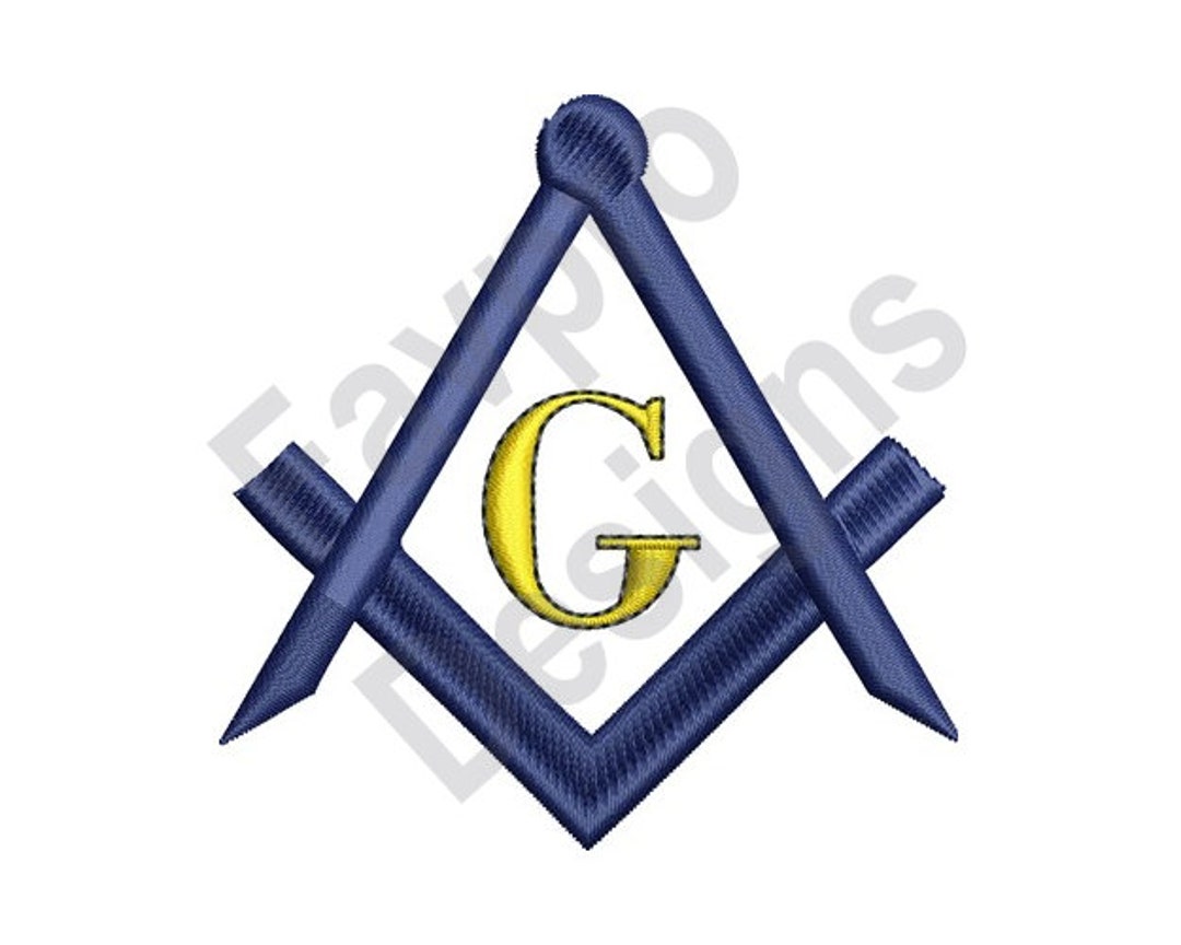 Masonic Symbol - Machine Embroidery Design - Etsy