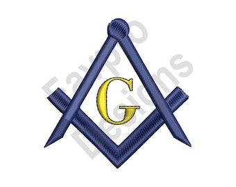 Masonic Symbol Machine Embroidery Design - Etsy