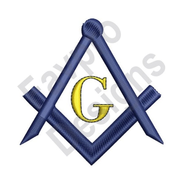 Masonic Embroidery Design - Etsy