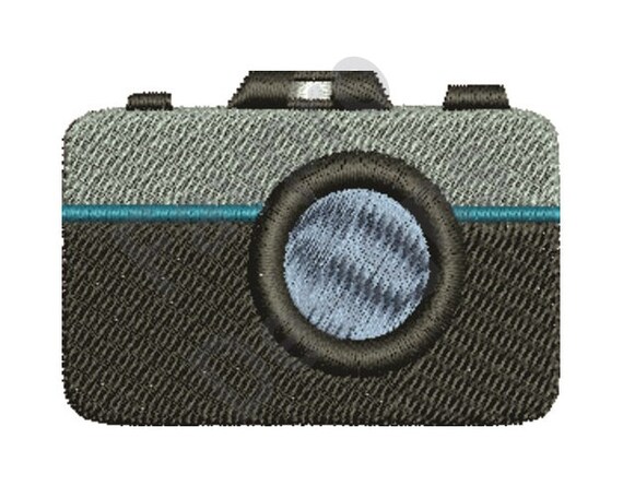 Camera Machine Embroidery Design | Etsy