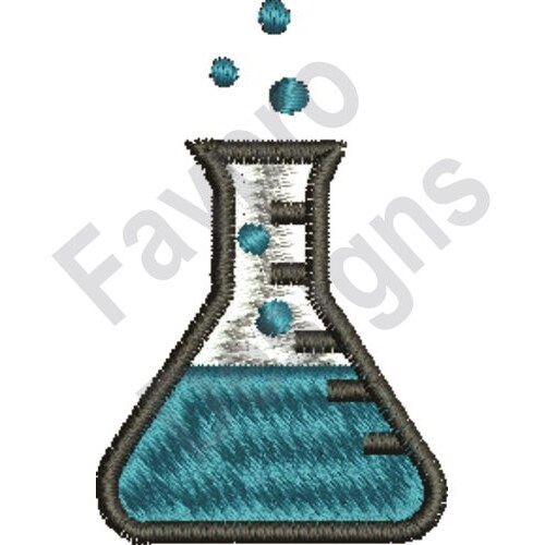 Chemistry Stuff Machine Embroidery Design Science Class - Etsy