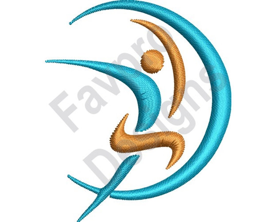 Exercise Design - Machine Embroidery Design - Etsy