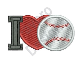 Baseball Love Machine Embroidery Design, Embroidery Designs, Machine ...