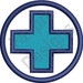 Blue Cross - Machine Embroidery Design - Etsy