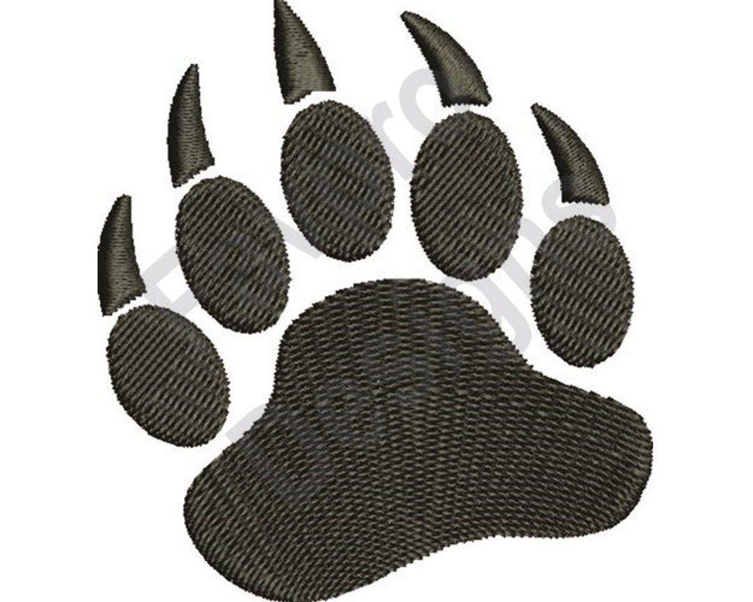 Bear Claw - Machine Embroidery Design - Etsy