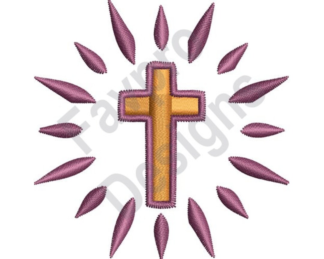 Holy Cross - Machine Embroidery Design - Etsy