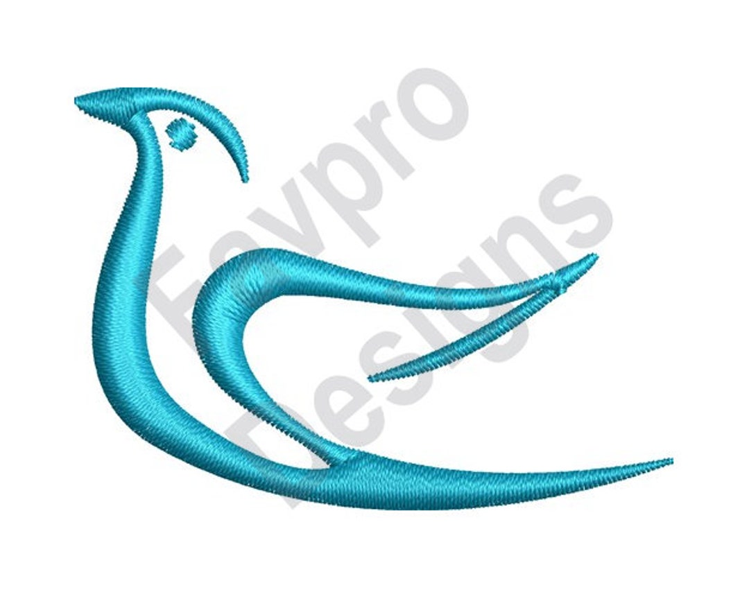 Dove - Machine Embroidery Design - Etsy