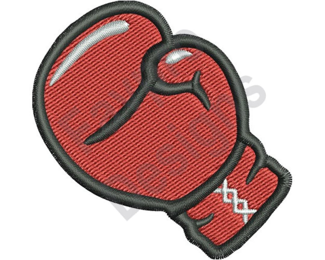 Boxing Glove - Machine Embroidery Design - Etsy