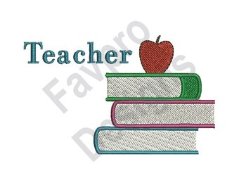 Love to Read Books Machine Embroidery Design Embroidery - Etsy