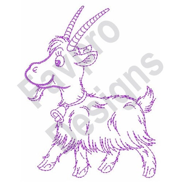 Goat Embroidery - Etsy
