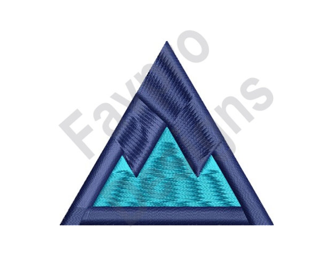 Mountain - Machine Embroidery Design - Etsy