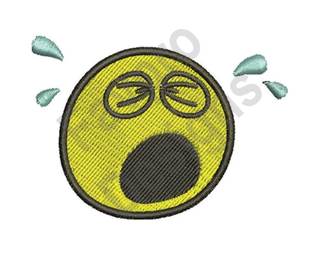 Crying Ball - Machine Embroidery Design - Etsy