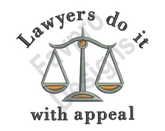 Law Scales Embroidery - Etsy