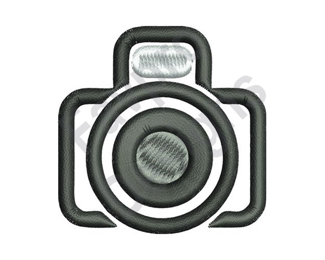 Camera - Machine Embroidery Design - Etsy