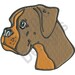 Boxer Dog - Machine Embroidery Design - Etsy