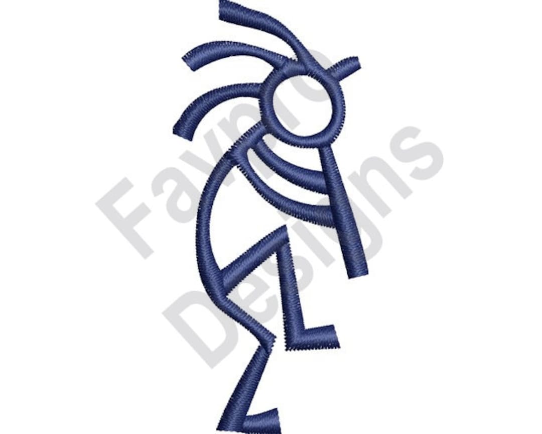 Kokopelli - Machine Embroidery Design - Etsy
