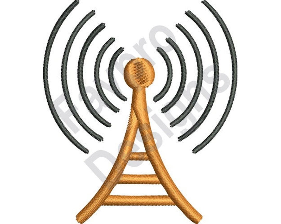Transmission Tower - Machine Embroidery Design - Etsy