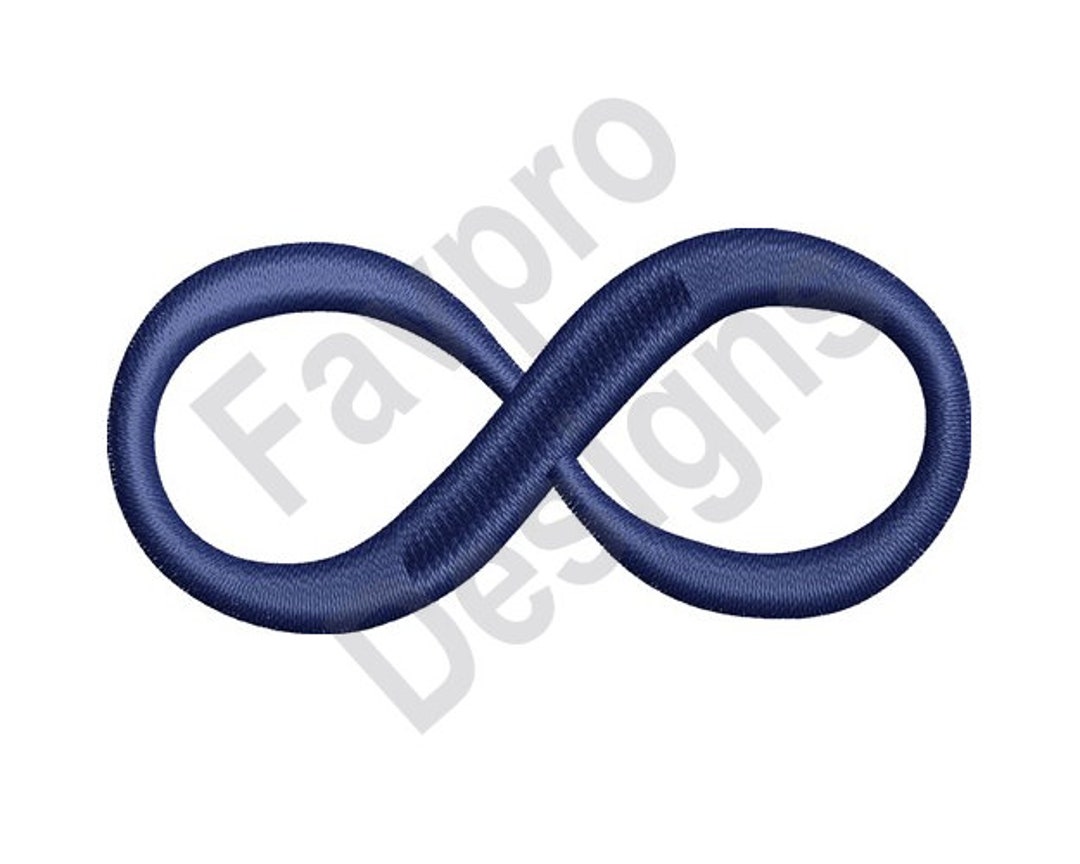 Infinity Symbol - Machine Embroidery Design - Etsy