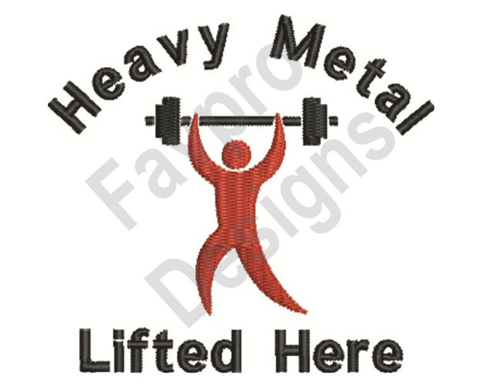 Heavy Metal - Machine Embroidery Design - Etsy UK