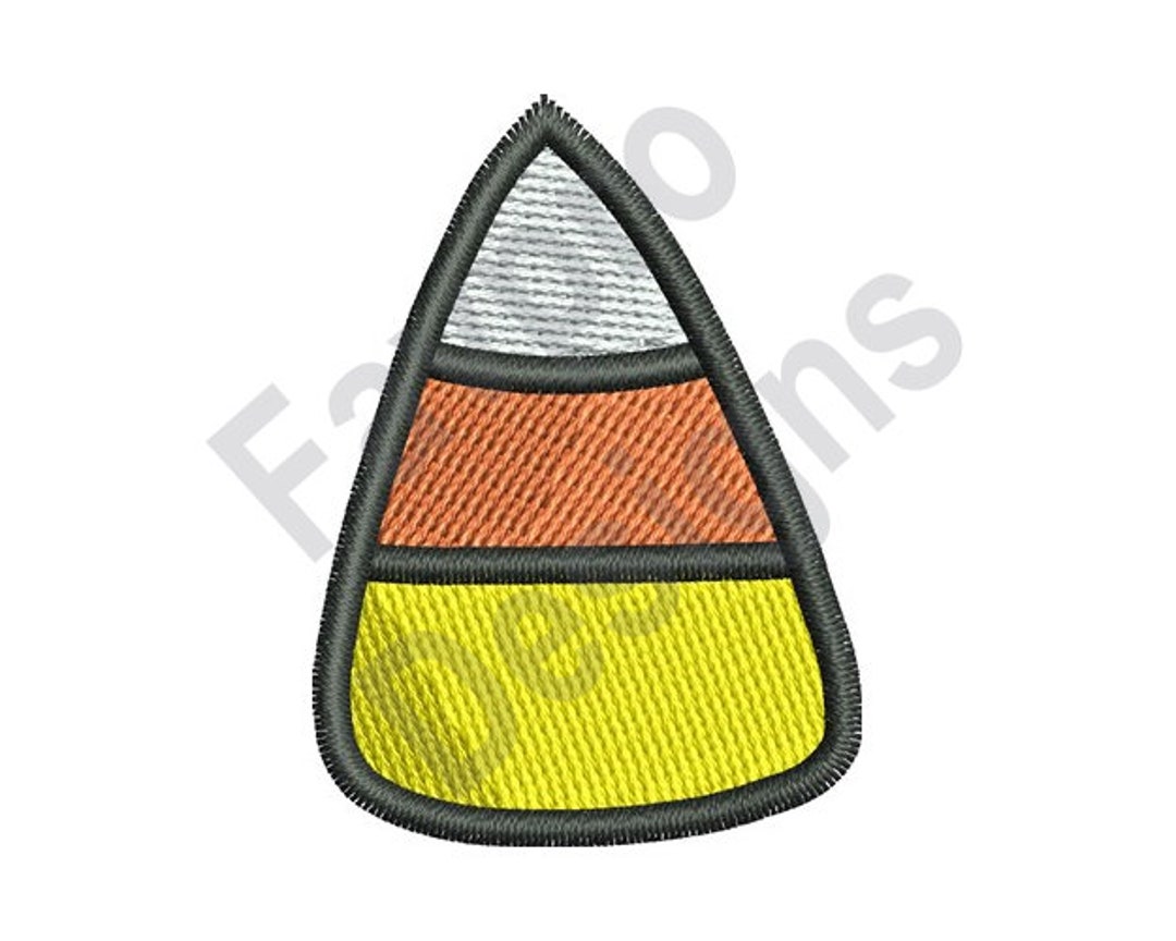 Candy Corn - Machine Embroidery Design - Etsy