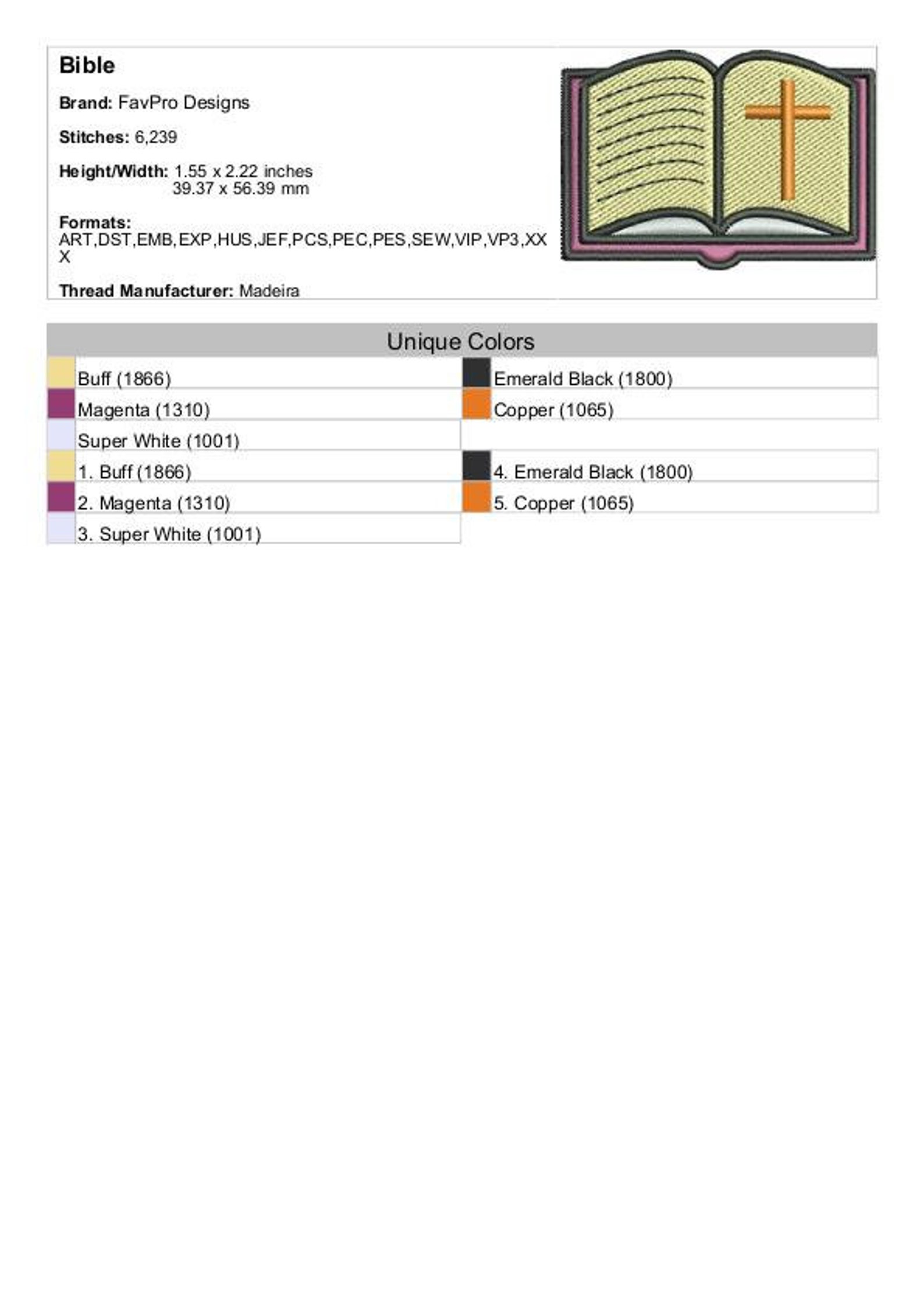 Bible - Machine Embroidery Design - Etsy