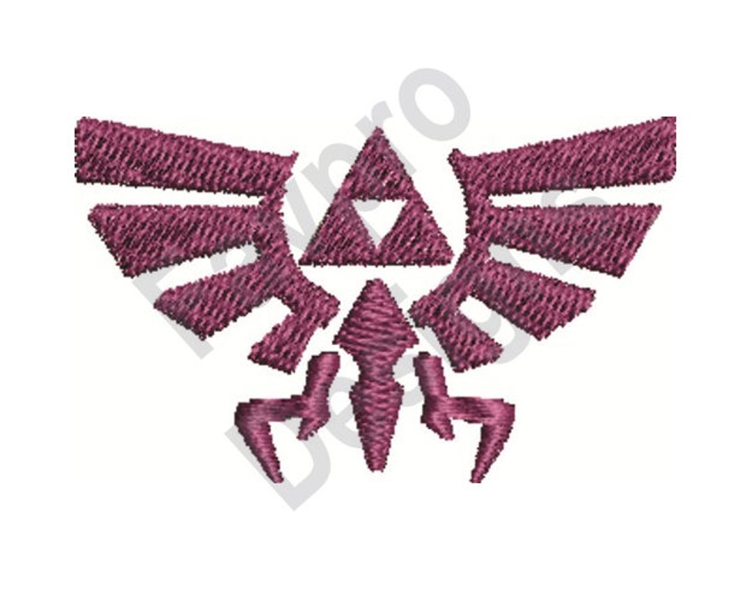 Zelda Royal Crest - Machine Embroidery Design - Etsy