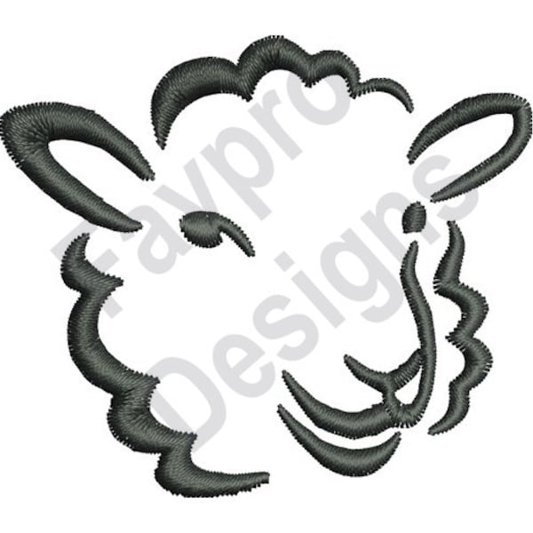 Sheep Embroidery - Etsy