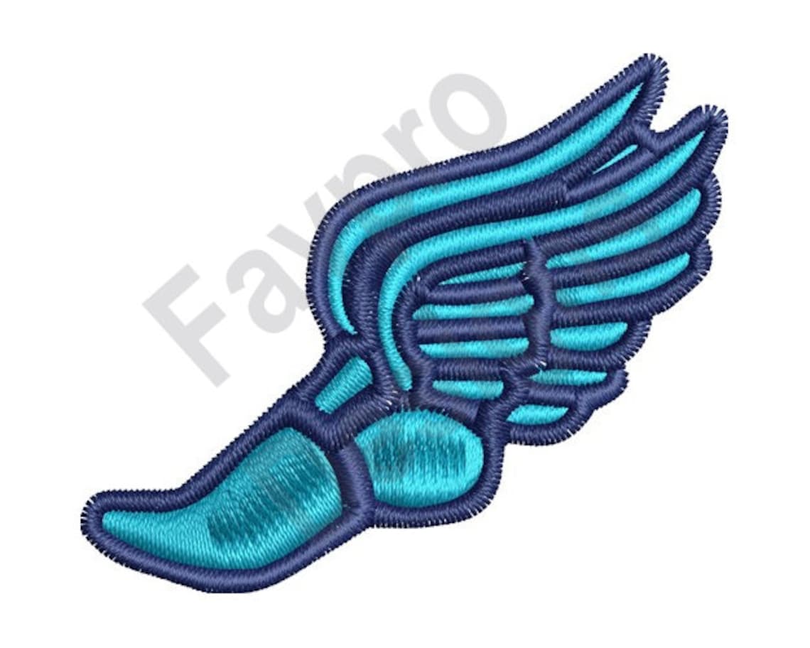 Track Logo - Machine Embroidery Design - Etsy