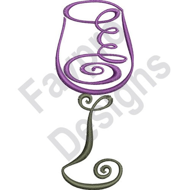 Wine Embroidery - Etsy