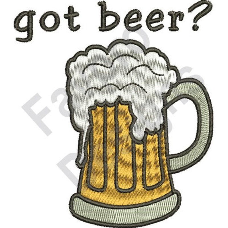 Beer Embroidery Designs - Etsy