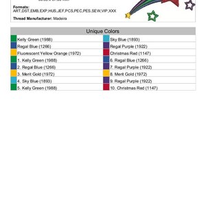 Shooting Star - Machine Embroidery Design - Etsy