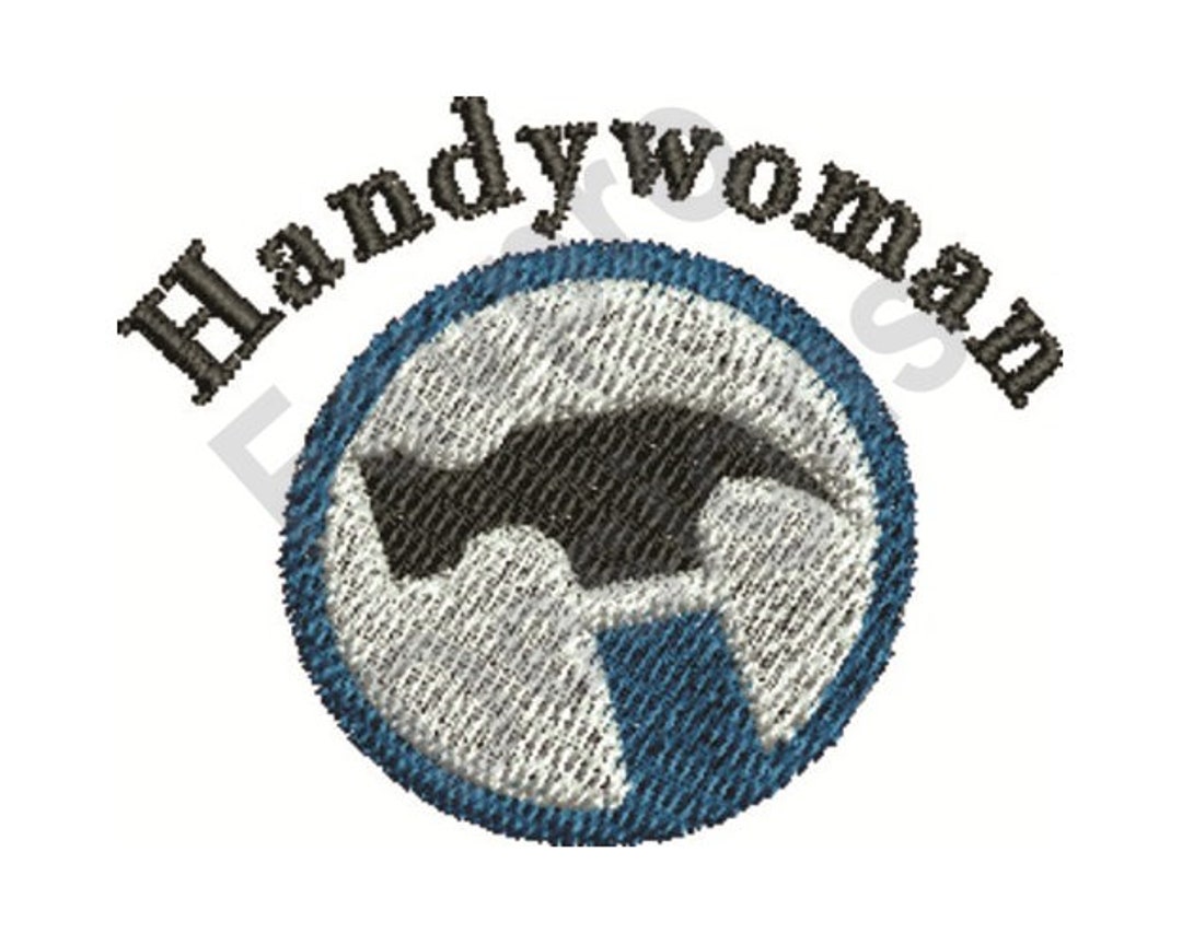 Handywoman - Machine Embroidery Design - Etsy