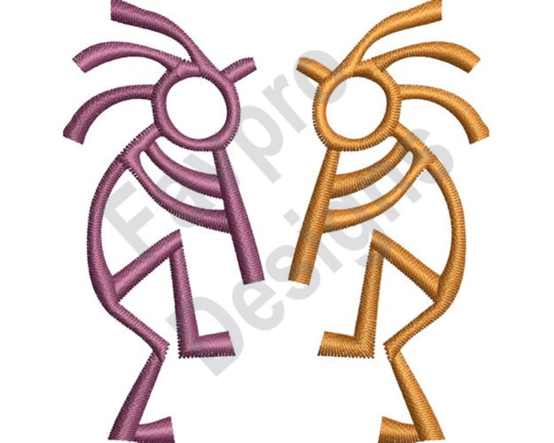 Kokopelli - Machine Embroidery Design - Etsy