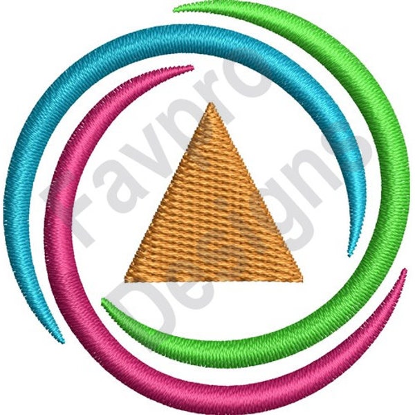 Triangle Embroidery - Etsy