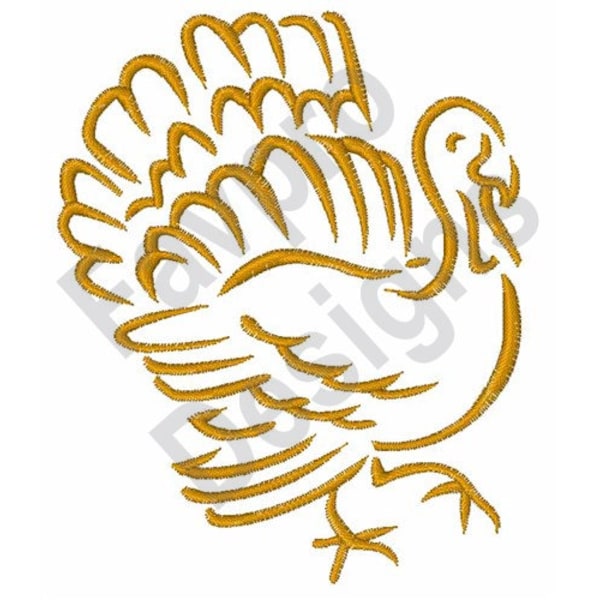 Turkey Outline - Etsy