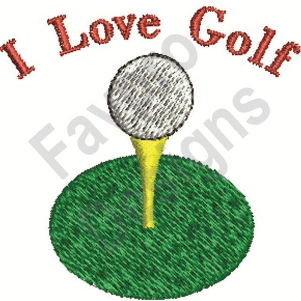 Golf Embroidery - Etsy